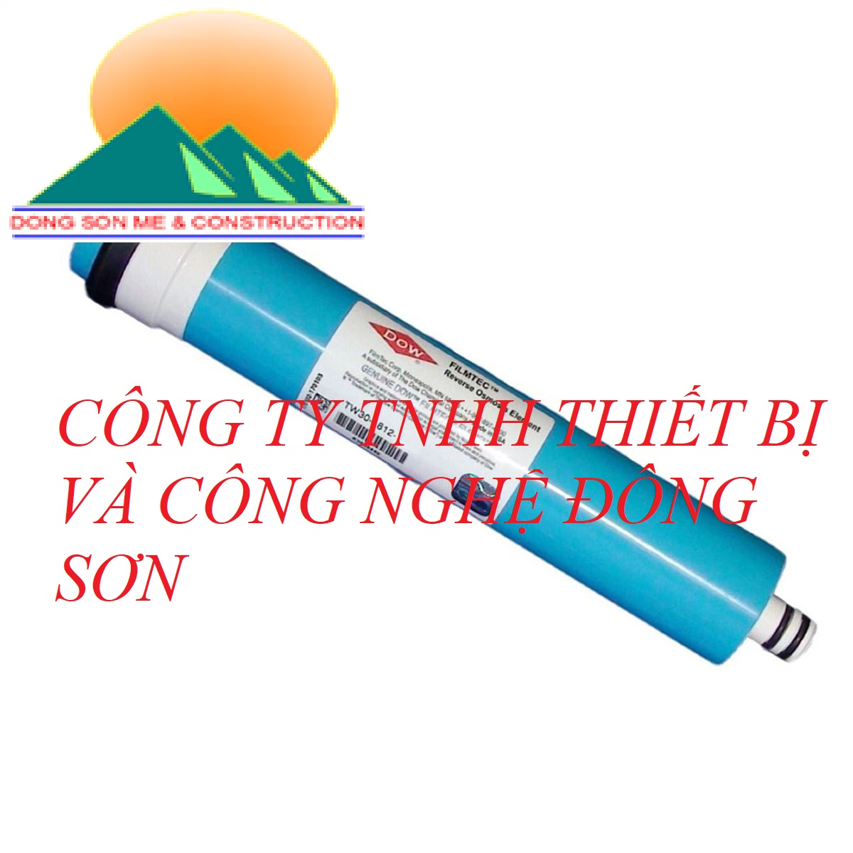 Màng RO DOW FILMTEC TW30-1812-50HR - Cơ Điện Đông Sơn - Thiết bị lọc ...